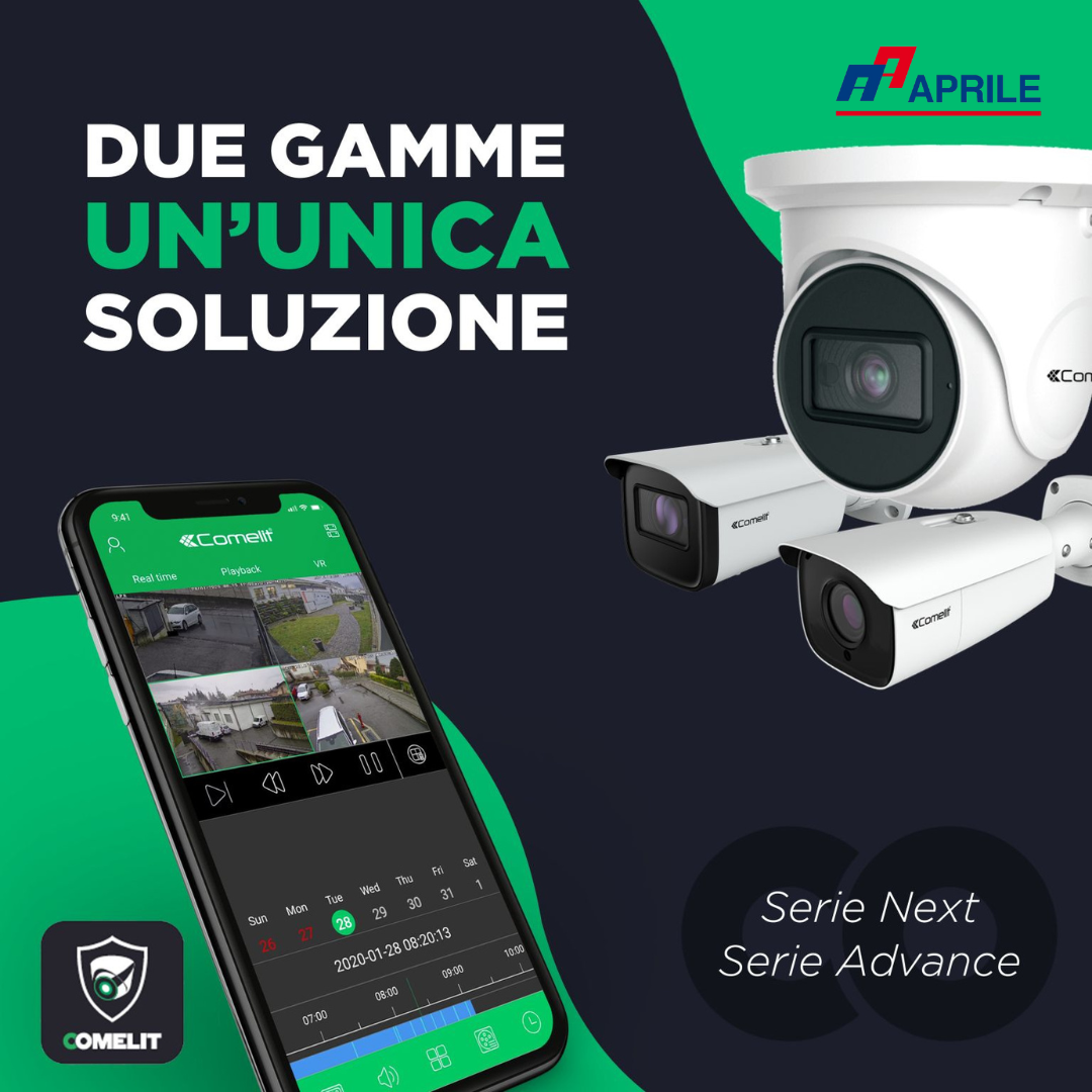 La sorveglianza di Comelit | Aprile spa